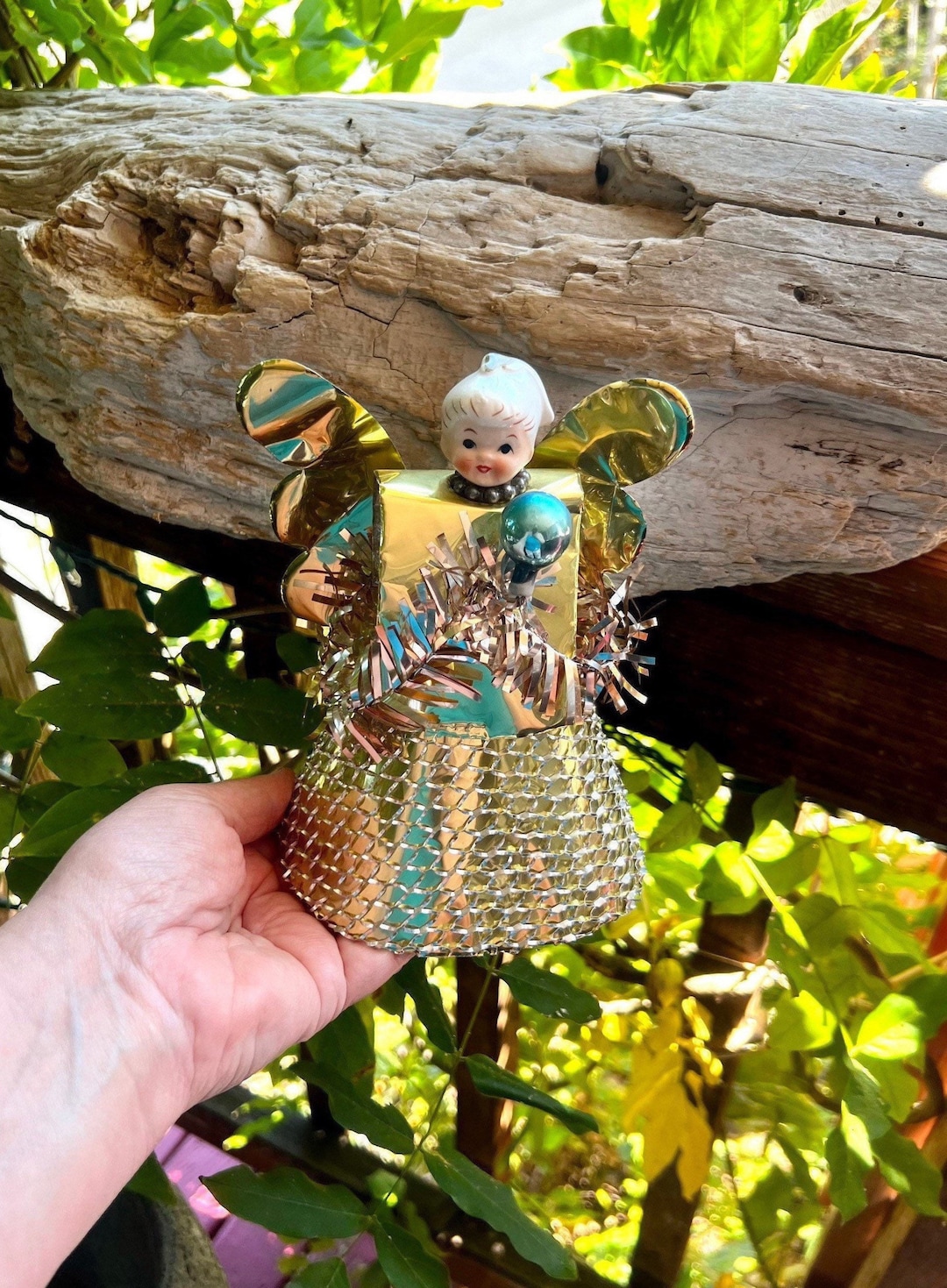 Vintage Holt Howard Angel Christmas Ornament Retro Kitsch 1950 MCM ...