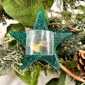 Vintage Spinner Twinkler Christmas Ornament Plastic Star MCM - Etsy