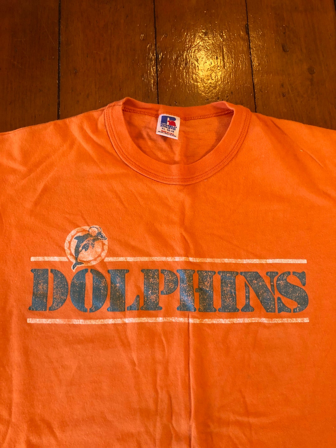 Vintage 90s Miami Dolphins Tee // Men’s Medium // Vintage Dolphin T ...