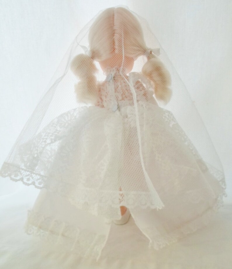 Vintage 1971 Uneeda Doll Co Inc. 11 Bride Doll Made in | Etsy