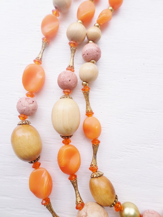 Vintage "ART" Arthur Pepper Multi Strand Necklace, Ta… - Gem