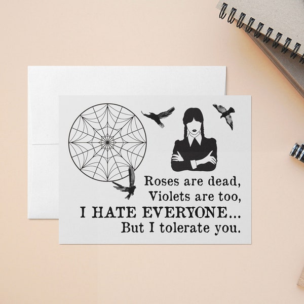 I Hate You Card - Etsy