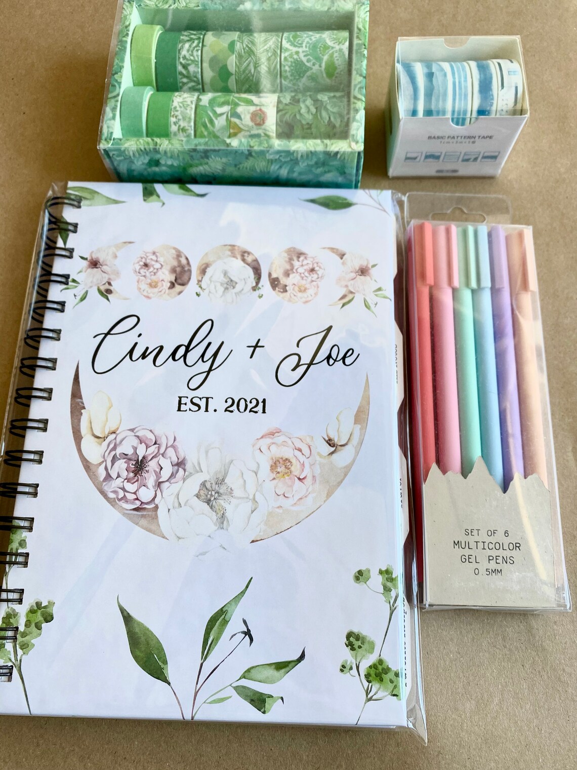 Personalized Couple's Journal Wedding Gift Love Notes - Etsy