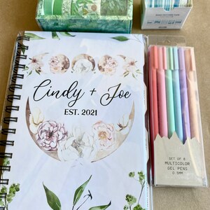 Personalized Couple's Journal - Wedding Gift - Love Notes - Travel ...