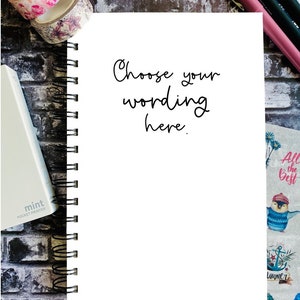 Customize Your Journal Cover - Custom Journal or Scrapbook - Etsy