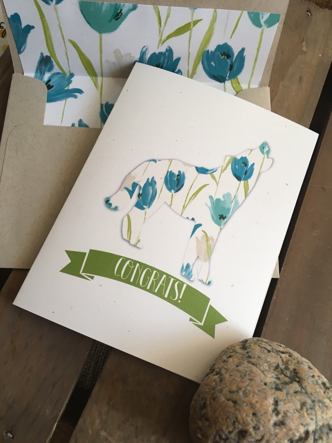 CONGRATS Wolf Howl Grad Wedding Engagement New Baby | Etsy