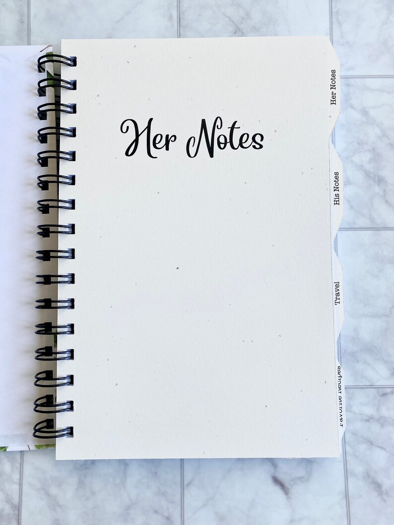 Personalized Couple's Journal - Wedding Gift - Love Notes - Travel ...