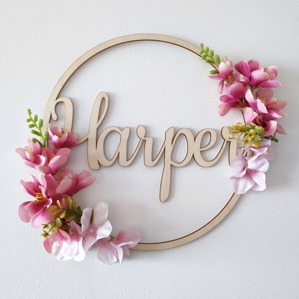 Welcome Sign Hoop - Etsy