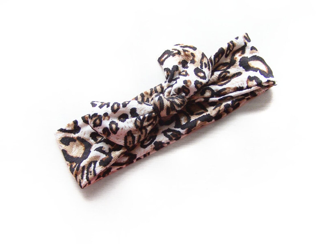 Cheetah Print Headband Animal Print Headband Baby Girl - Etsy