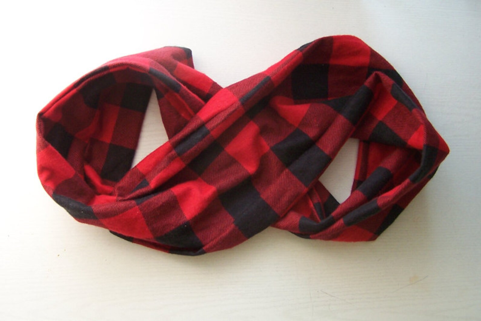 Toddler Infinity Scarf Plaid Flannel Scarf Black and Green - Etsy