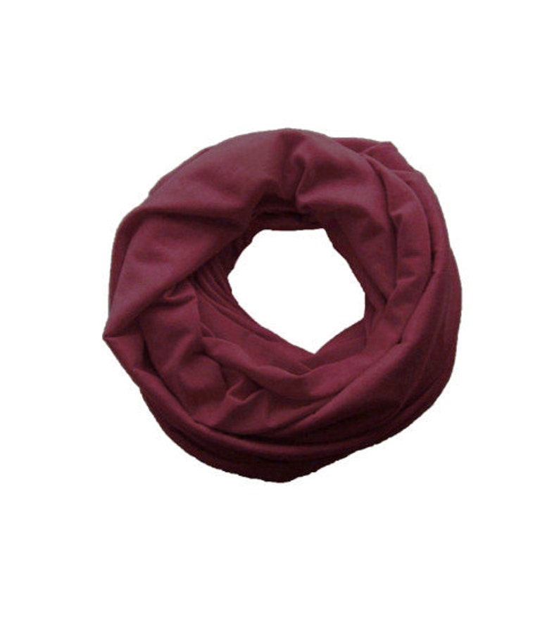 TODDLER Infinity Scarf Maroon Burgundy Baby Scarf 1-6 Years - Etsy