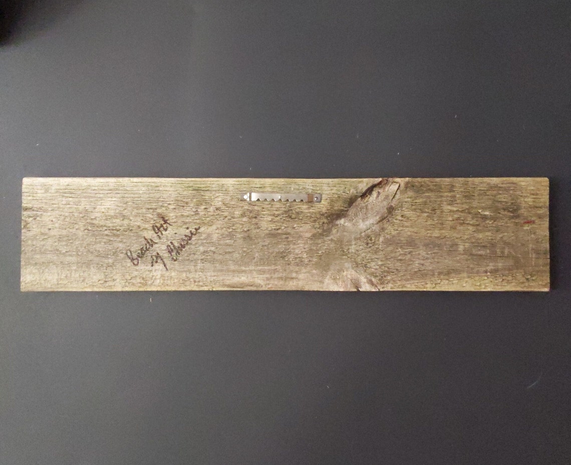 Handmade Wood Burned Drift Wood Sign, High Tides & Good Vibes, Home ...