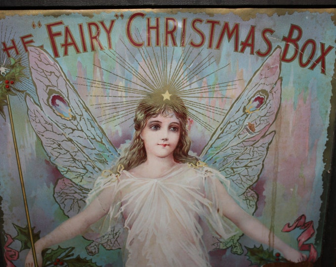 Antique the Fairy Soap Christimas Box, Fairbanks Fairy Soap. Store ...