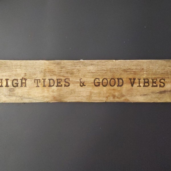 High Tide Sign - Etsy