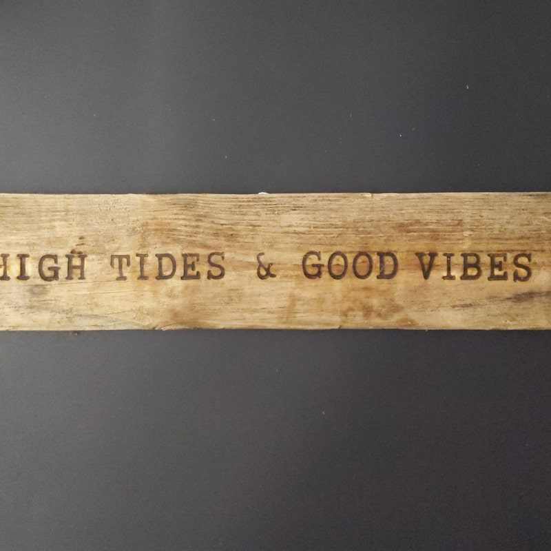 High Tide Sign - Etsy