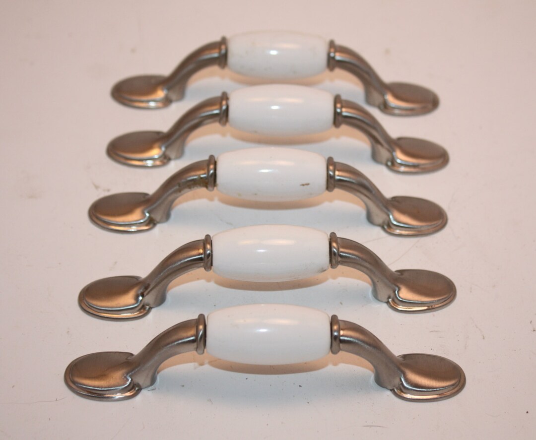 Upcycled Drawer Pulls From a Kitchen Re Model, Drawer Pulls Are Silver ...