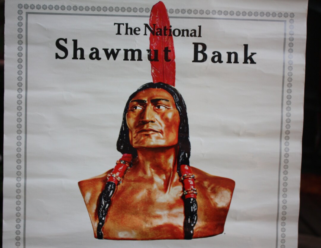 Vintage 1972 Shawmut Bank Wall Hanging Paper Ephemera Calendar ...