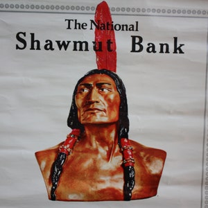 Vintage 1972 Shawmut Bank Wall Hanging Paper Ephemera Calendar ...