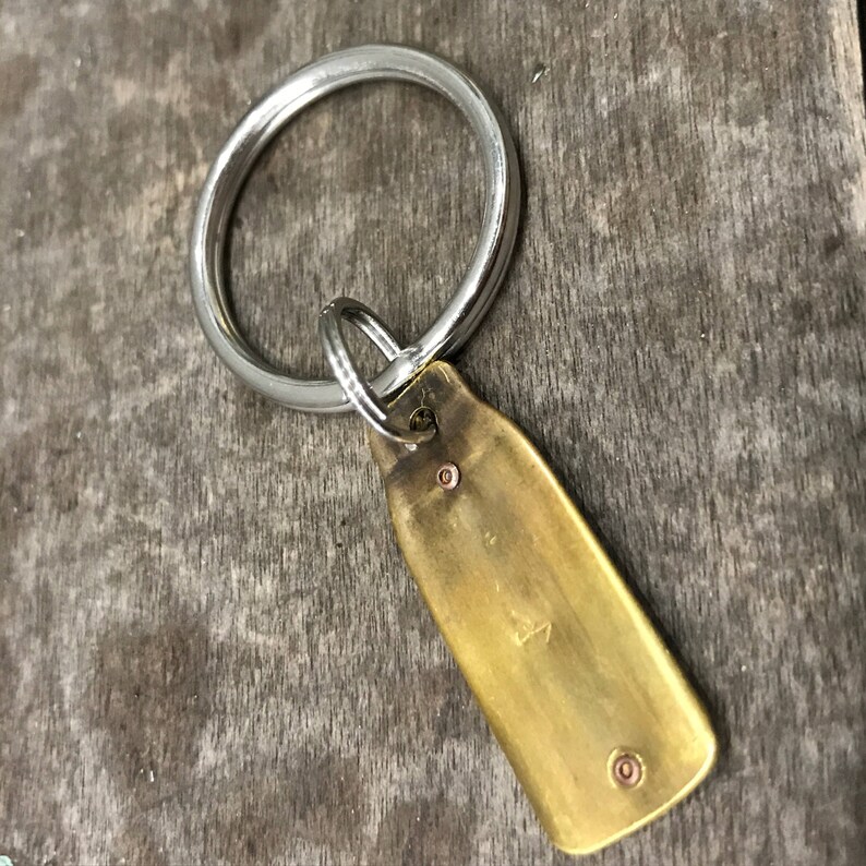 Custom Shell Casing Keychain With Copper Brass Bullet - Etsy