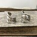 Custom Spoon Ring Floral Wrap Hand Stamped Vintage Silverplated Spoon ...