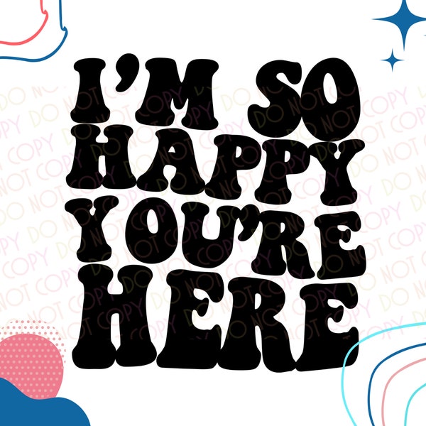 So Glad You Are Here - Etsy