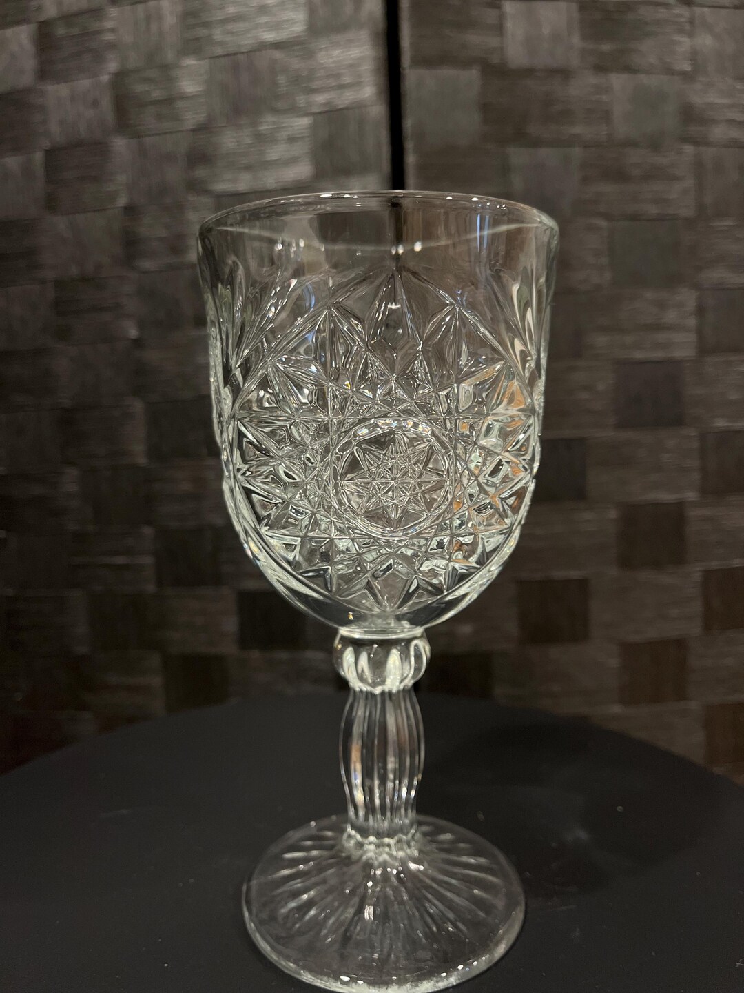 Set of 4 Vintage Libby Hobstar Goblets - Etsy