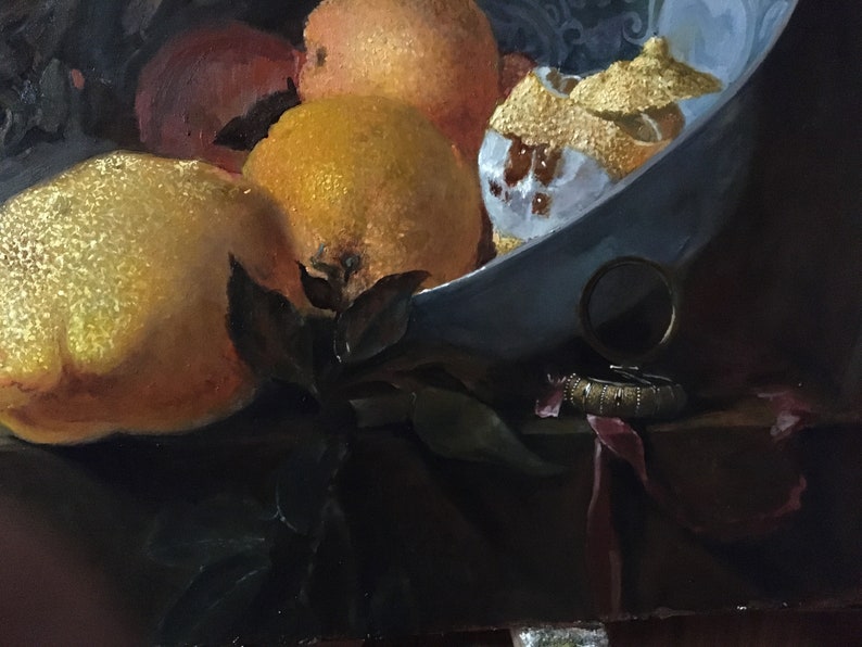 Professional Museum Copy of the Painting by Willem Kalf. Still Life ...