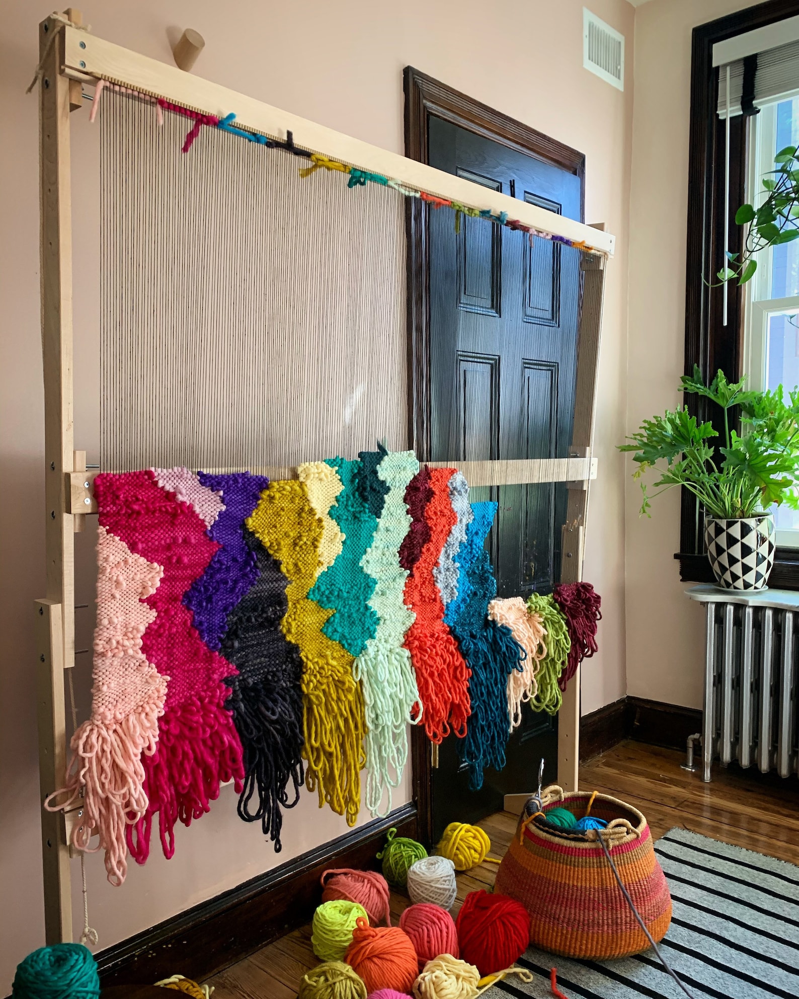 XXL Beka Great Grizzly Adjustable Tapestry Weaving Floor Loom - Etsy