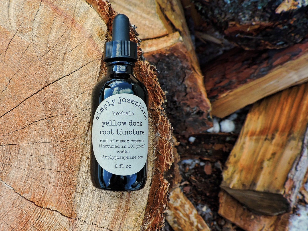 Yellow Dock Root Tincture/extract 2 Oz Dropper Bottle - Etsy