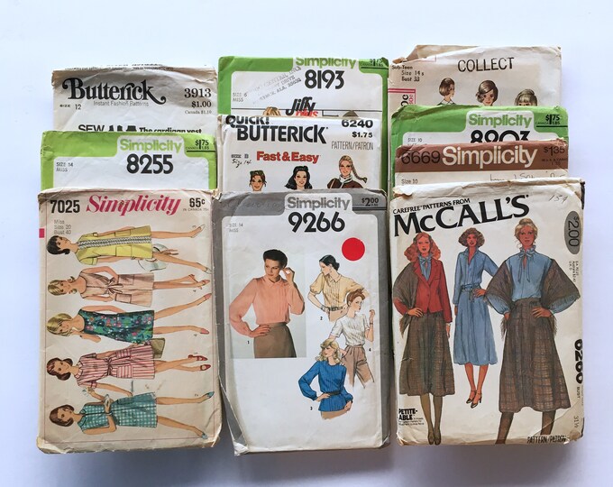 1970s Vintage Sewing Pattern Butterick 4887 Wedding Dress and ...