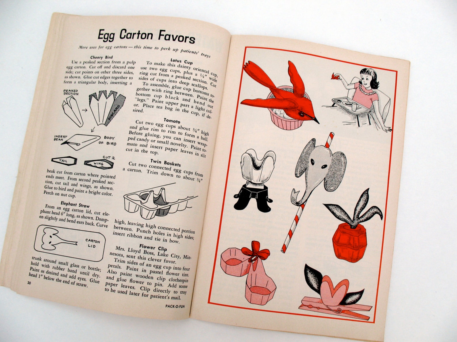 Pack-o-fun Scrap Craft Magazine June July 1966 Upcycling Recycling in ...