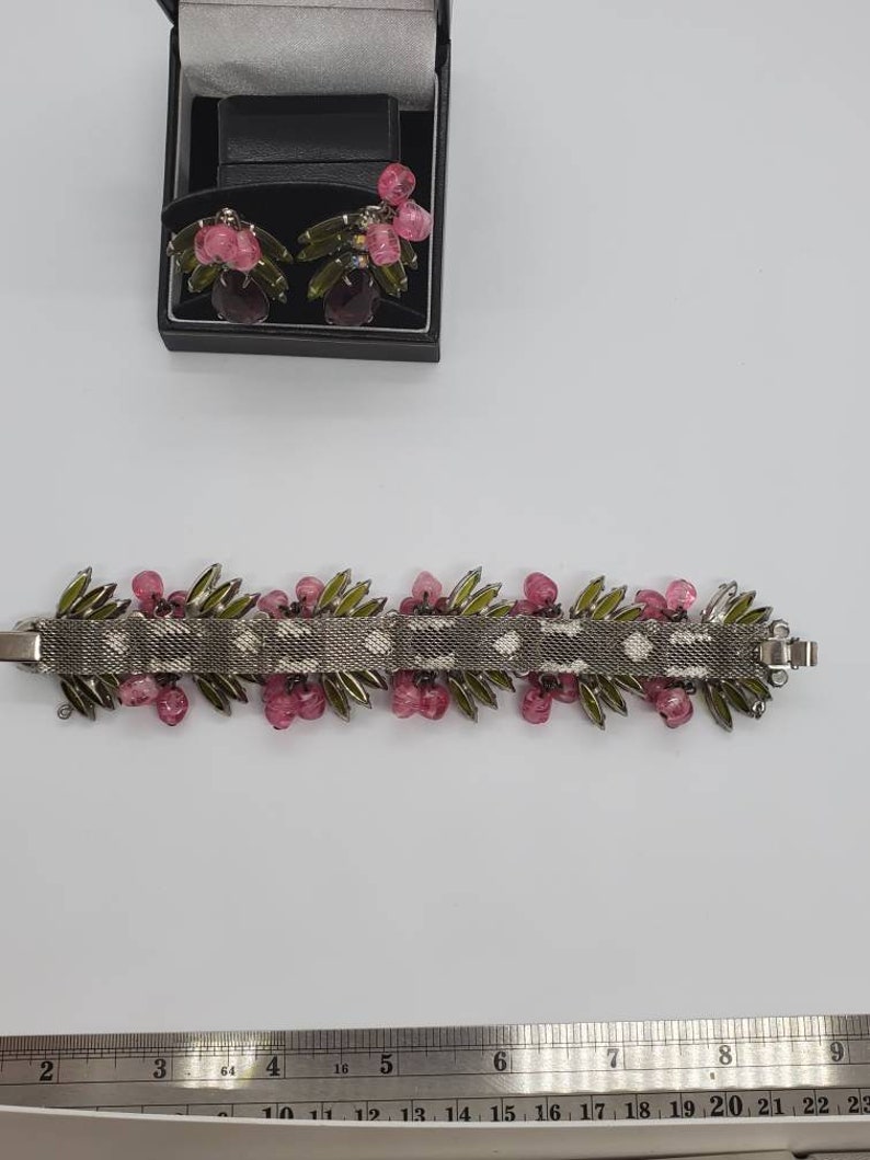 Juliana Book Aurora Borealis Watermelon Pink Apple Green and - Etsy