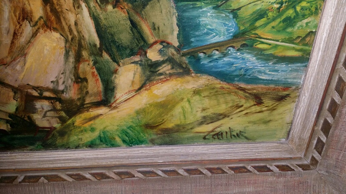 Frederic Taubes "tower of Babel" Original Work of Art 1950's - Etsy