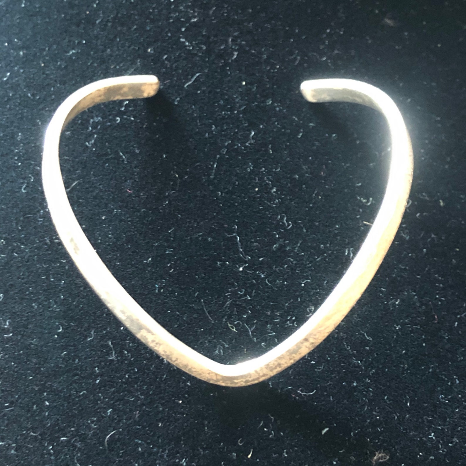 Texaco Sterling Silver V-shaped Childs Bangle 1970s - Etsy