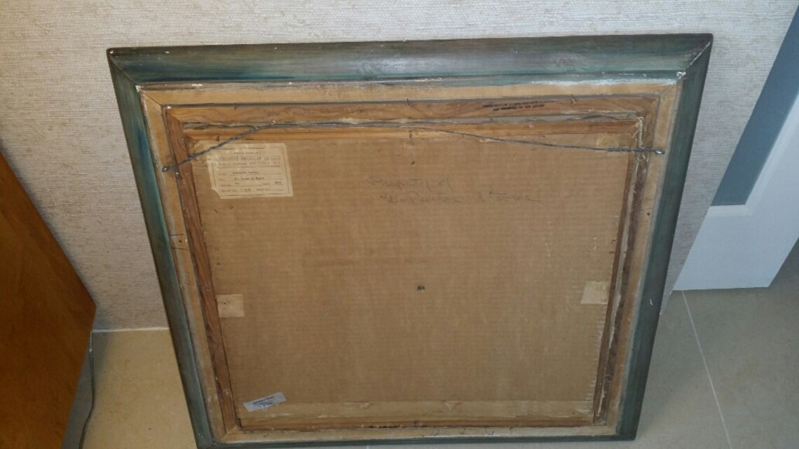 Frederic Taubes "tower of Babel" Original Work of Art 1950's - Etsy