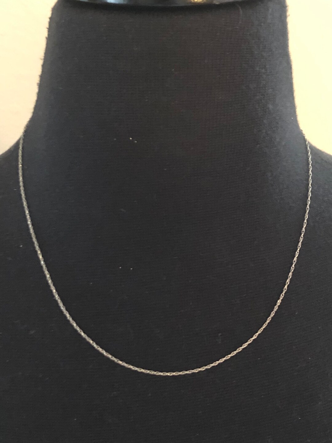 Sterling Silver Chain Necklace 18 Inch Signed WW 925 - Etsy