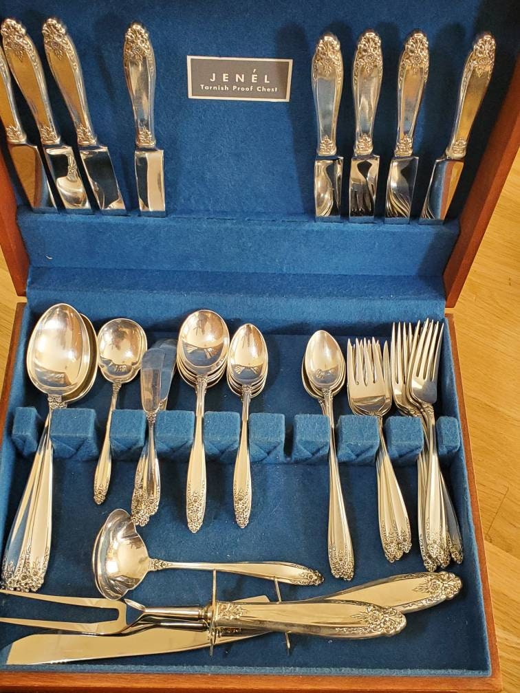 International Sterling Silver Prelude Pattern Full Service for | Etsy