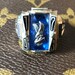1973 Underwood High School Class Ring With Blue Center Stone - Etsy