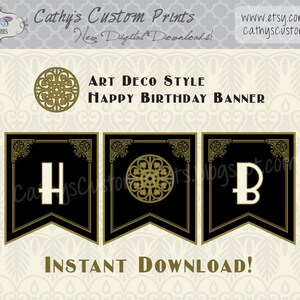 Art Deco, End of the Roaring 20's - 30th Birthday Party Package ...