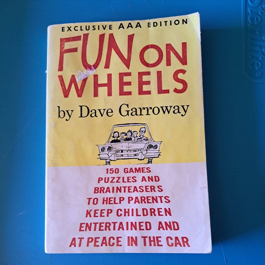 Vintage Book 1960 Fun on Wheels by Dave Garroway AAA - Etsy