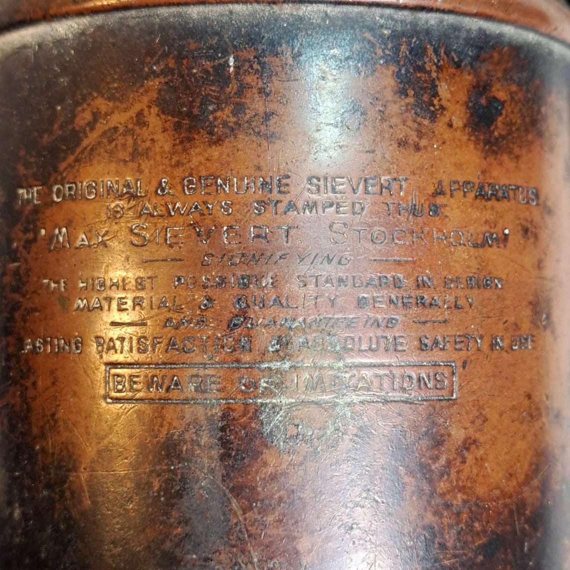 Vintage Antique Original Max Sievert Apparatus Stockholm Sweden Blow Torch Lamp - Etsy