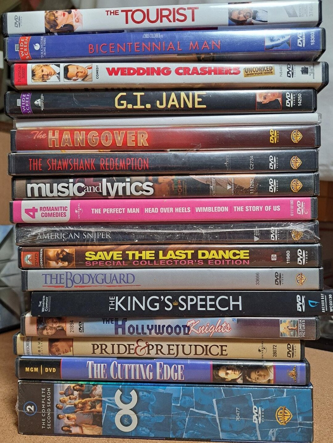 Movie TV Show Lot 16 Different Titles 5 Lbs of DVD Discs - Etsy