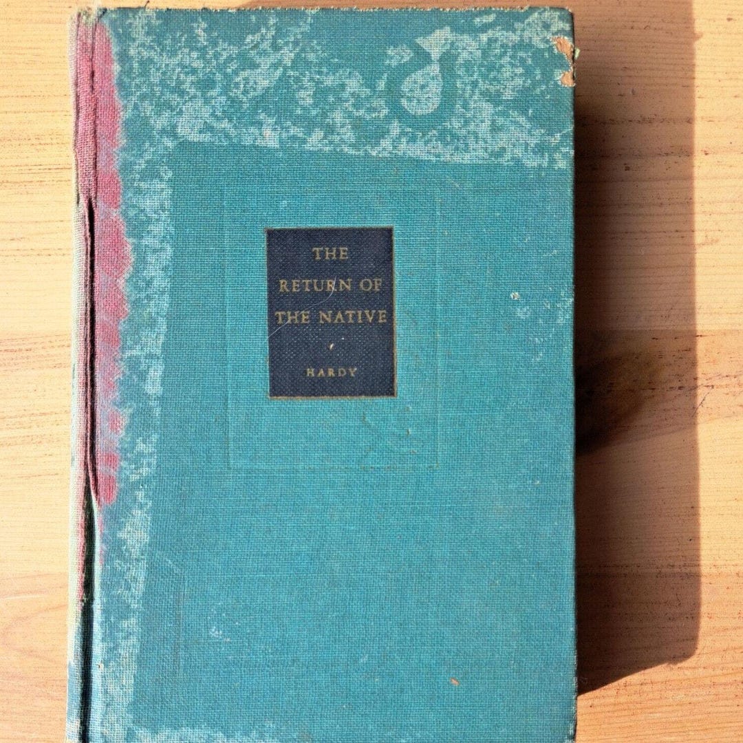 Vintage Book: the Return of the Native by Thomas Hardy Hardcover Modern ...