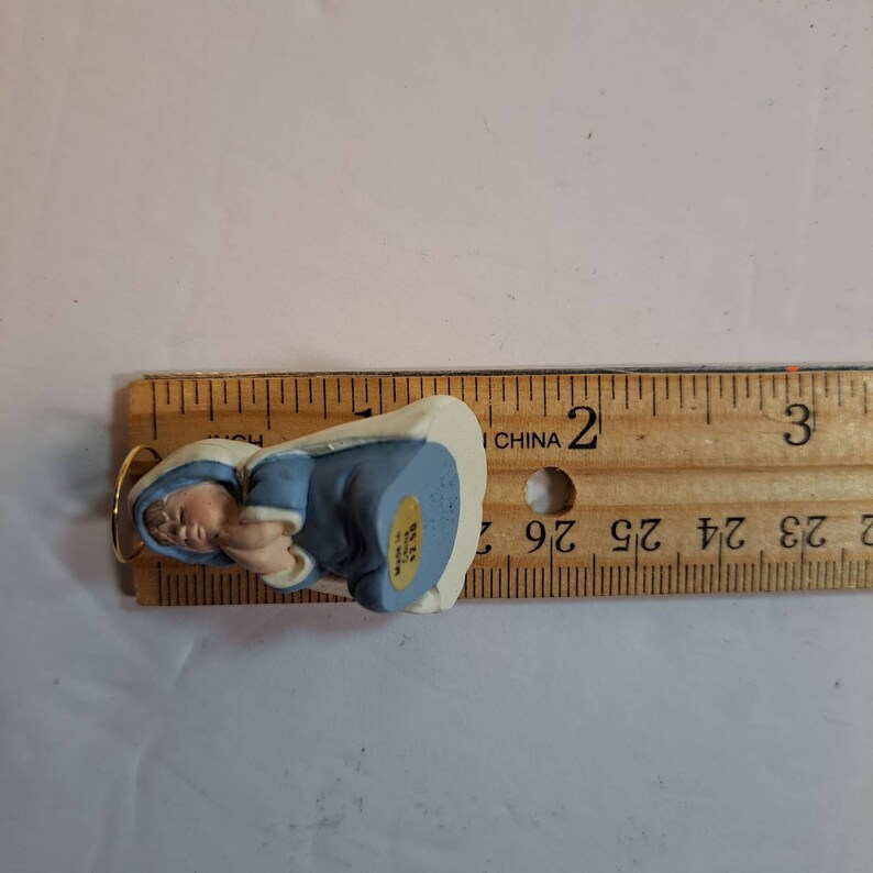 Vintage Hallmark 1988 Mini Merry Miniatures Nativity Stable With Holy ...