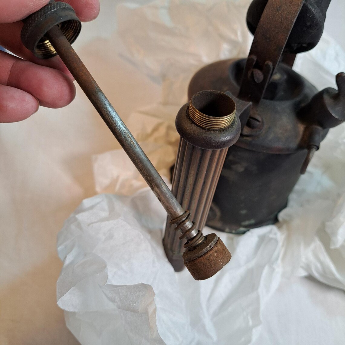 Vintage Antique Original Max Sievert Apparatus Stockholm Sweden Blow ...