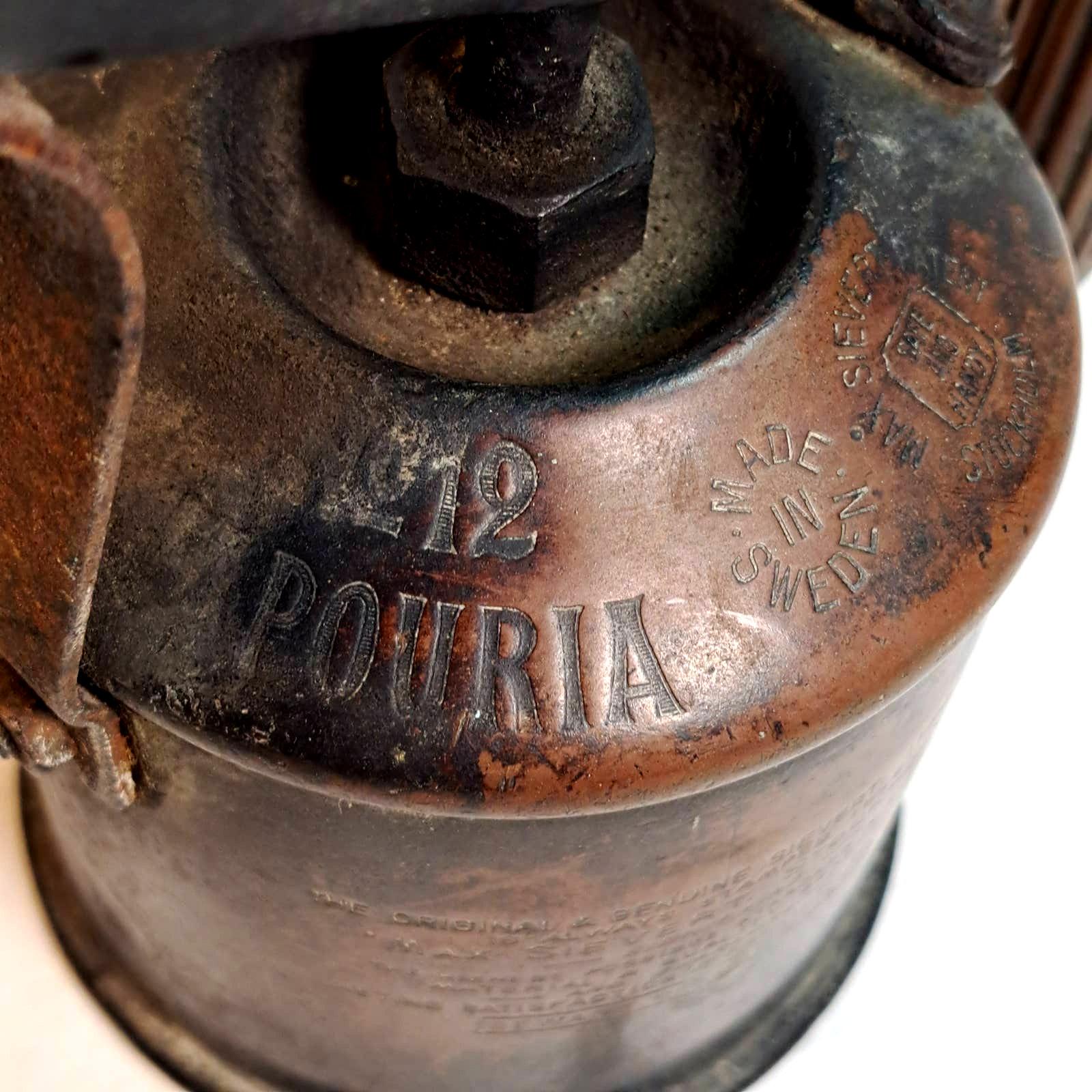 Vintage Antique Original Max Sievert Apparatus Stockholm Sweden Blow ...