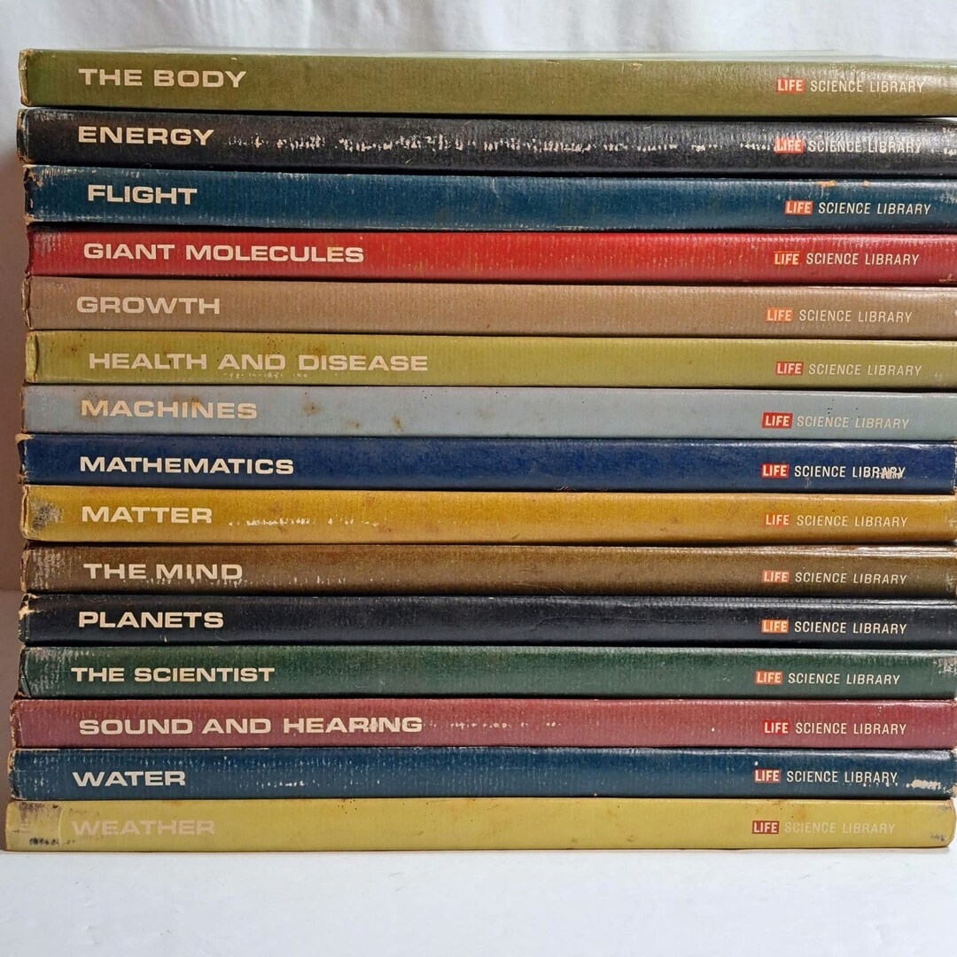 Vintage 1960s Life Science Library Hardcover Book Set of 15 - Etsy Canada