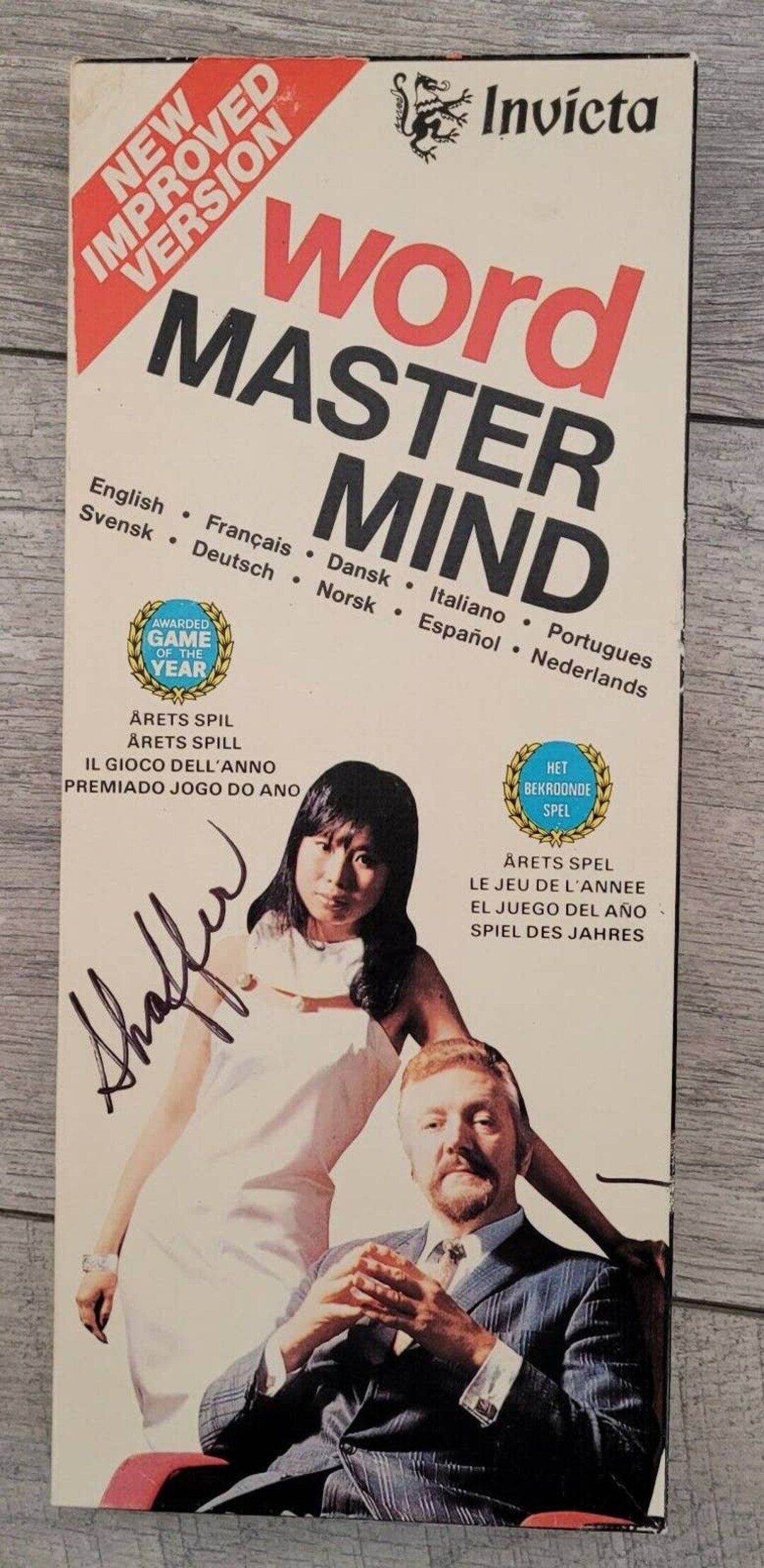 Invicta Word Mastermind Game 1975 Vintage Board Game Complete W ...