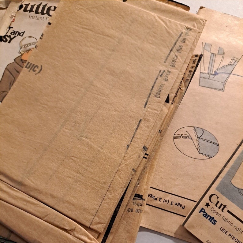 Vintage 1976 Sewing Pattern Butterick 4125 Miss 8 Dress Tunic Pant Belt ...