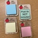 Post-its Holder TEACHER GIFT - Etsy